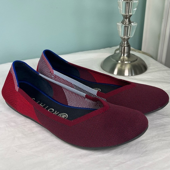 Rothy's | Shoes | Rothys The Flat In Berry Colorblock Size 8 Limited ...